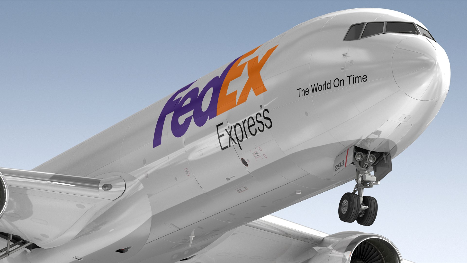 3D Boeing 767-300F FedEx Model - TurboSquid 2372076