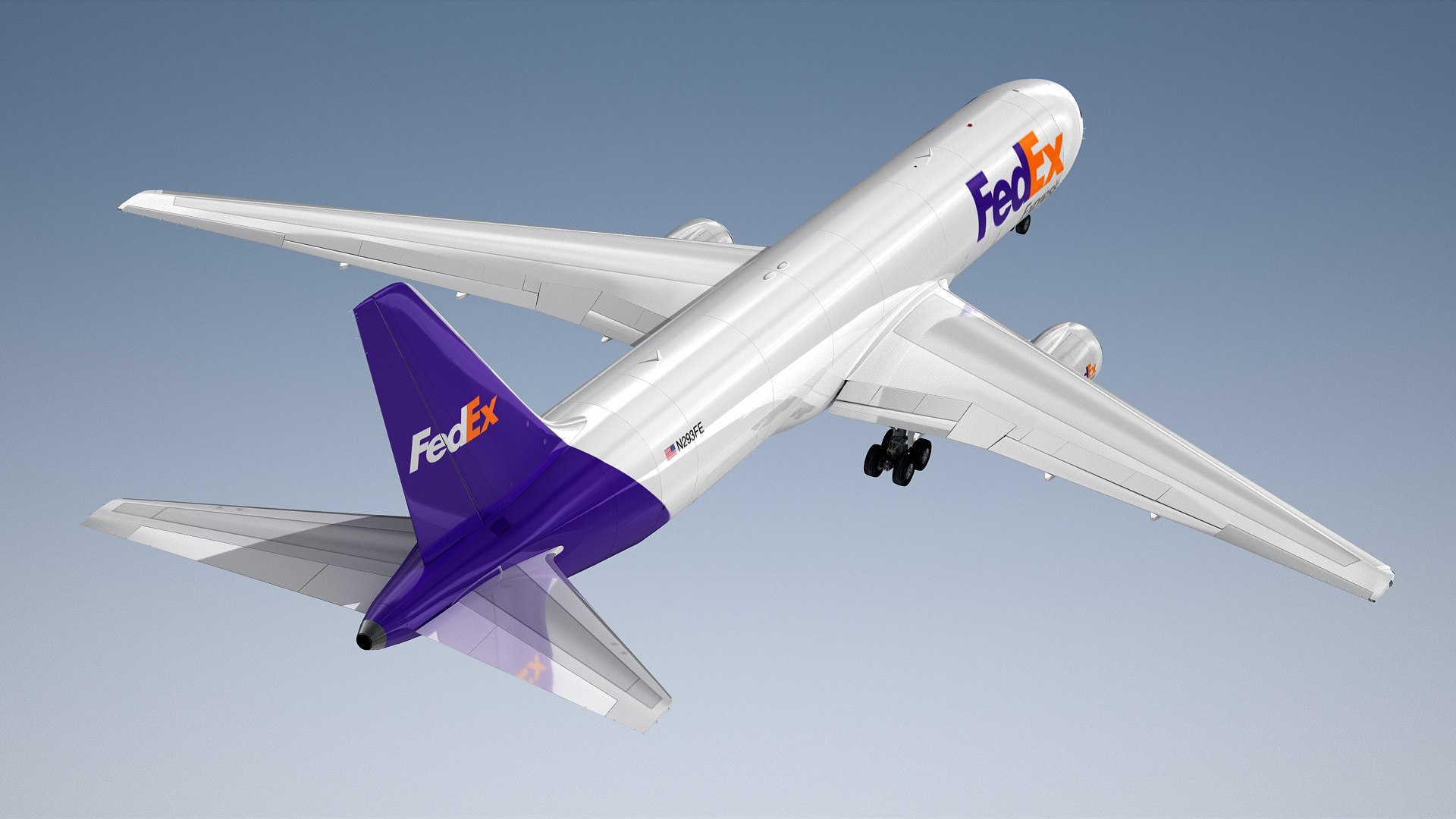 3D Boeing 767-300F FedEx Model - TurboSquid 2372076