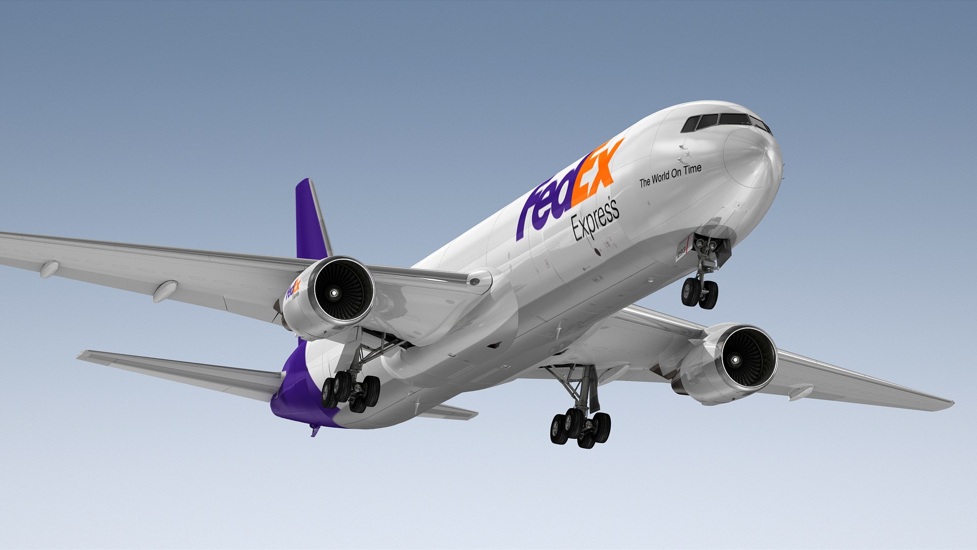 3D Boeing 767-300F FedEx Model - TurboSquid 2372076