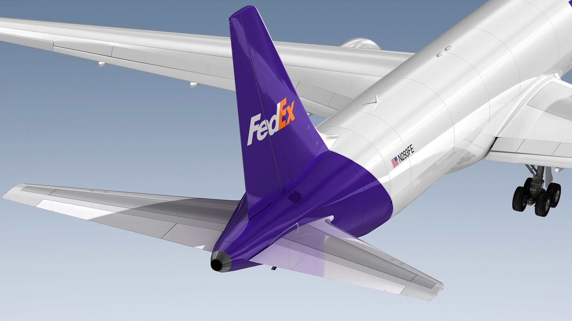 3D Boeing 767-300F FedEx Model - TurboSquid 2372076