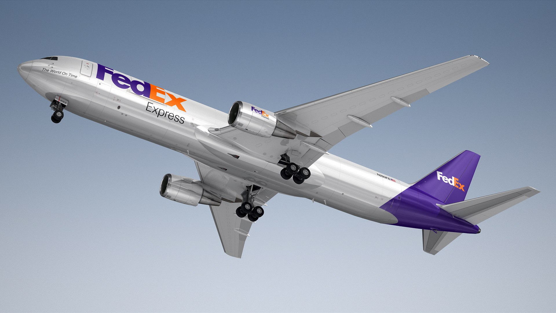 3D Boeing 767-300F FedEx Model - TurboSquid 2372076