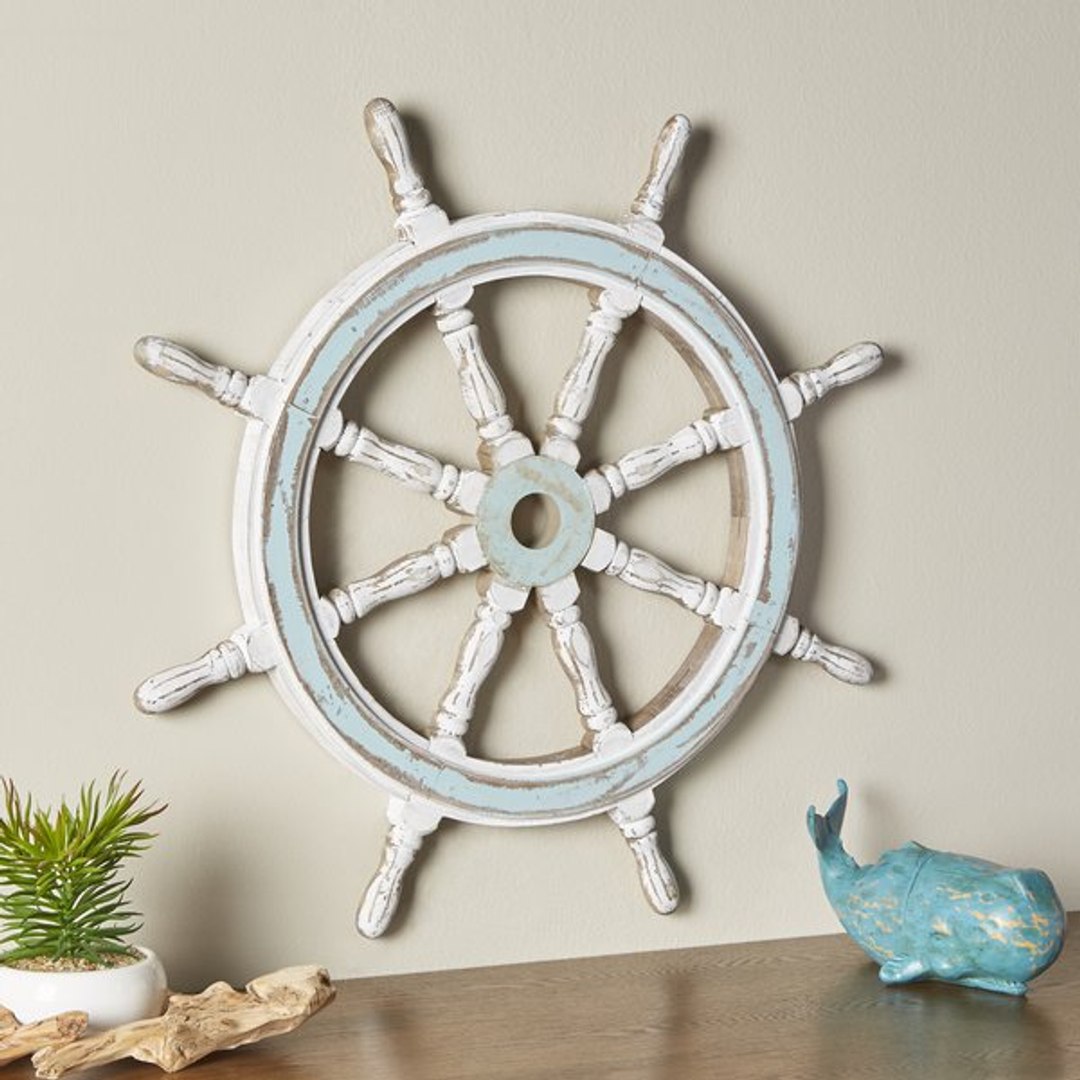 Decorative Wood Ship Wheel 3D Model - TurboSquid 1341021
