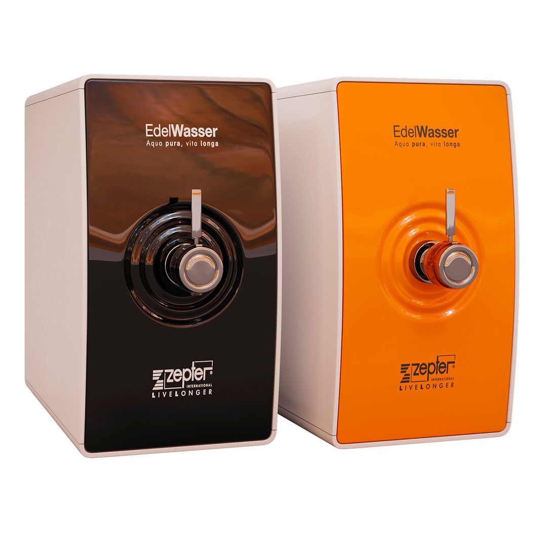 3D Model EDEL WASSER Water Filter - TurboSquid 2233565