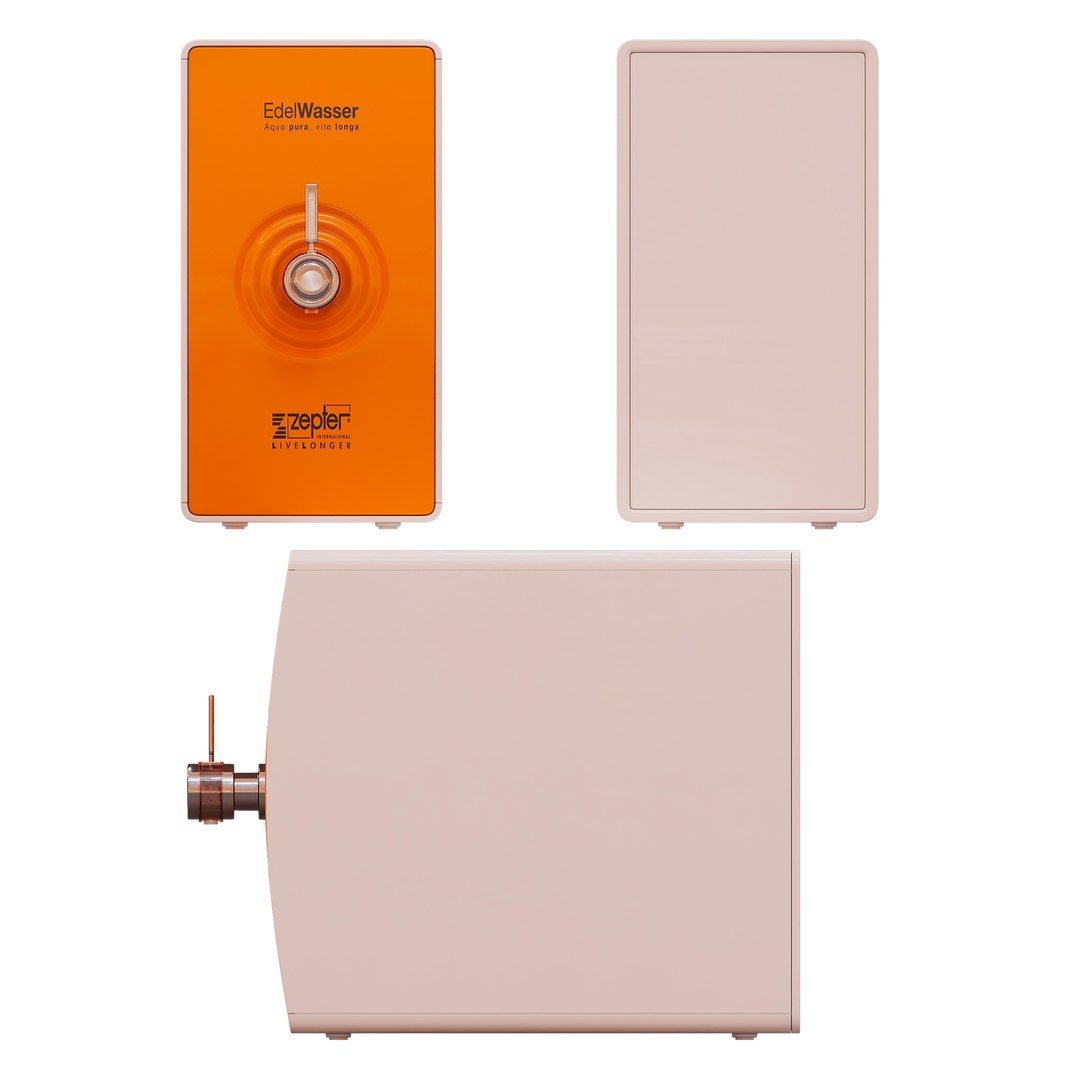 3D Model EDEL WASSER Water Filter - TurboSquid 2233565