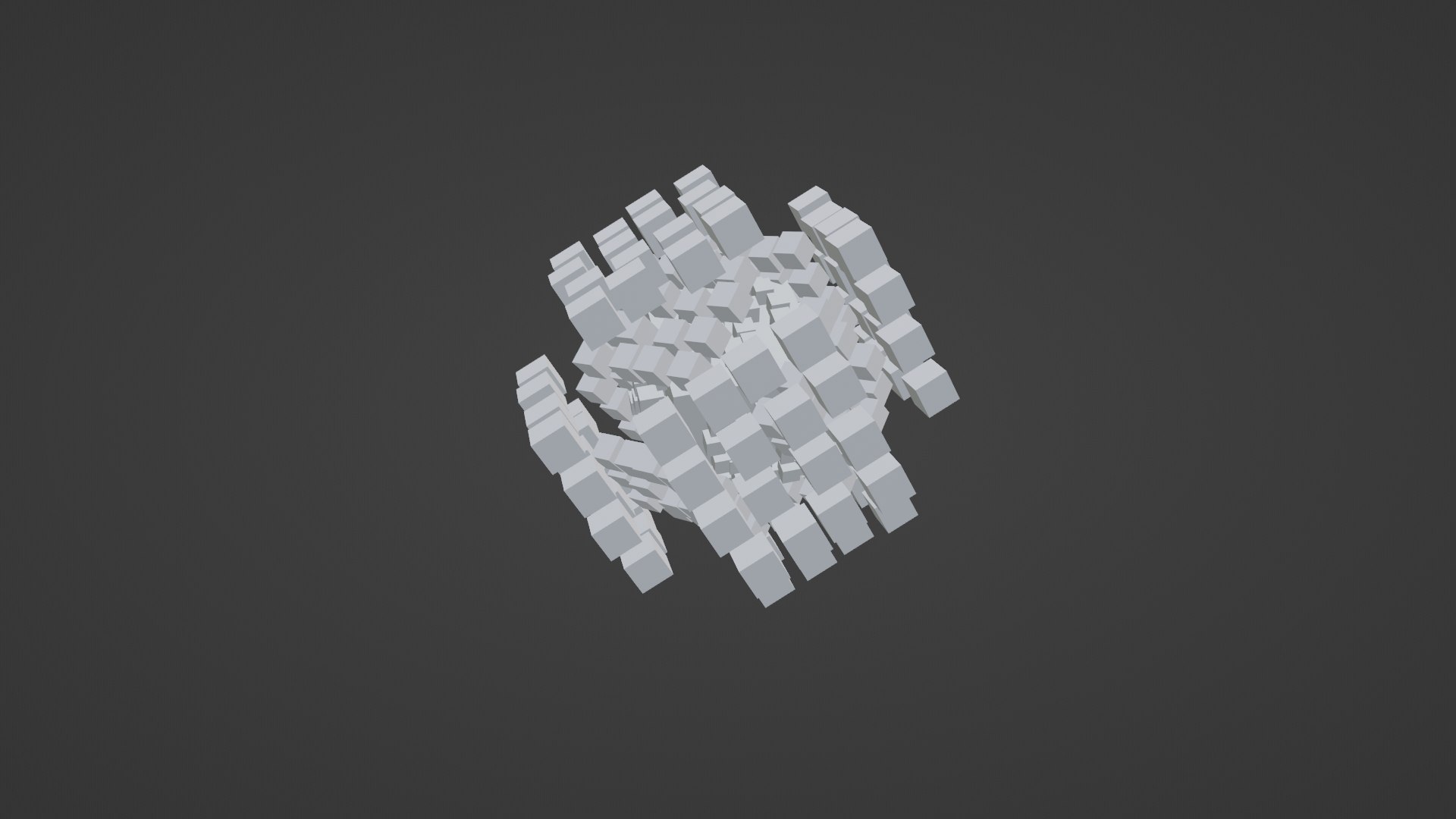 Cube Array Asset 3D Model - TurboSquid 2213053
