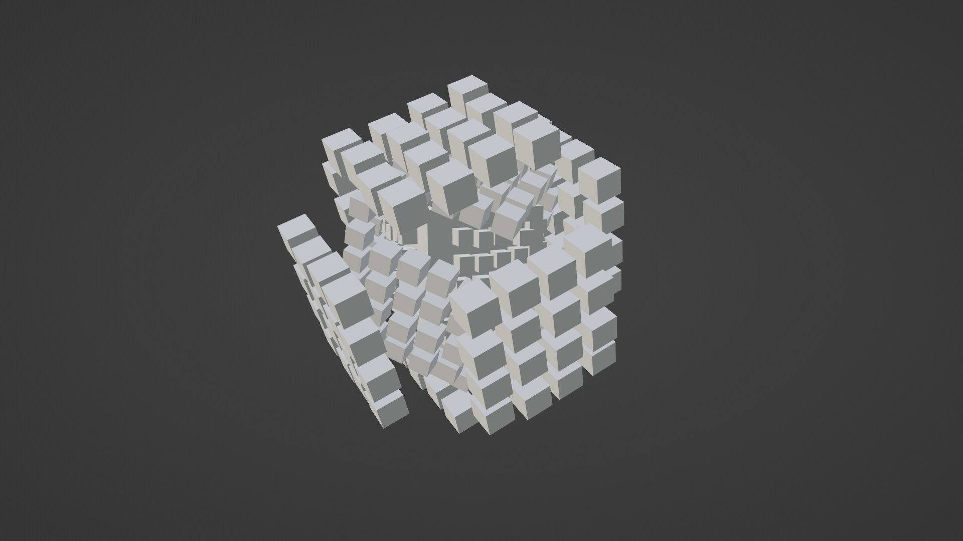 Cube Array Asset 3D Model - TurboSquid 2213053