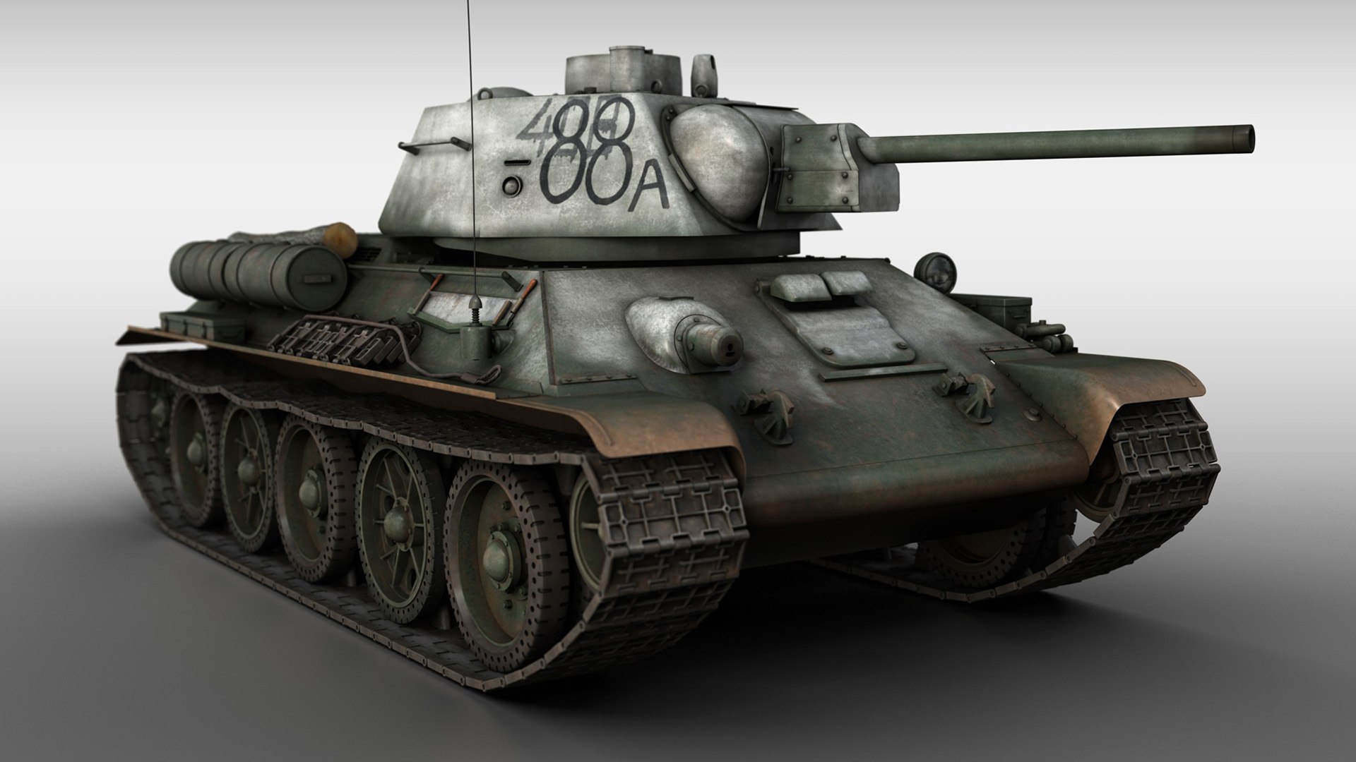3D model t-34 t-34-76 soviet - TurboSquid 1675356