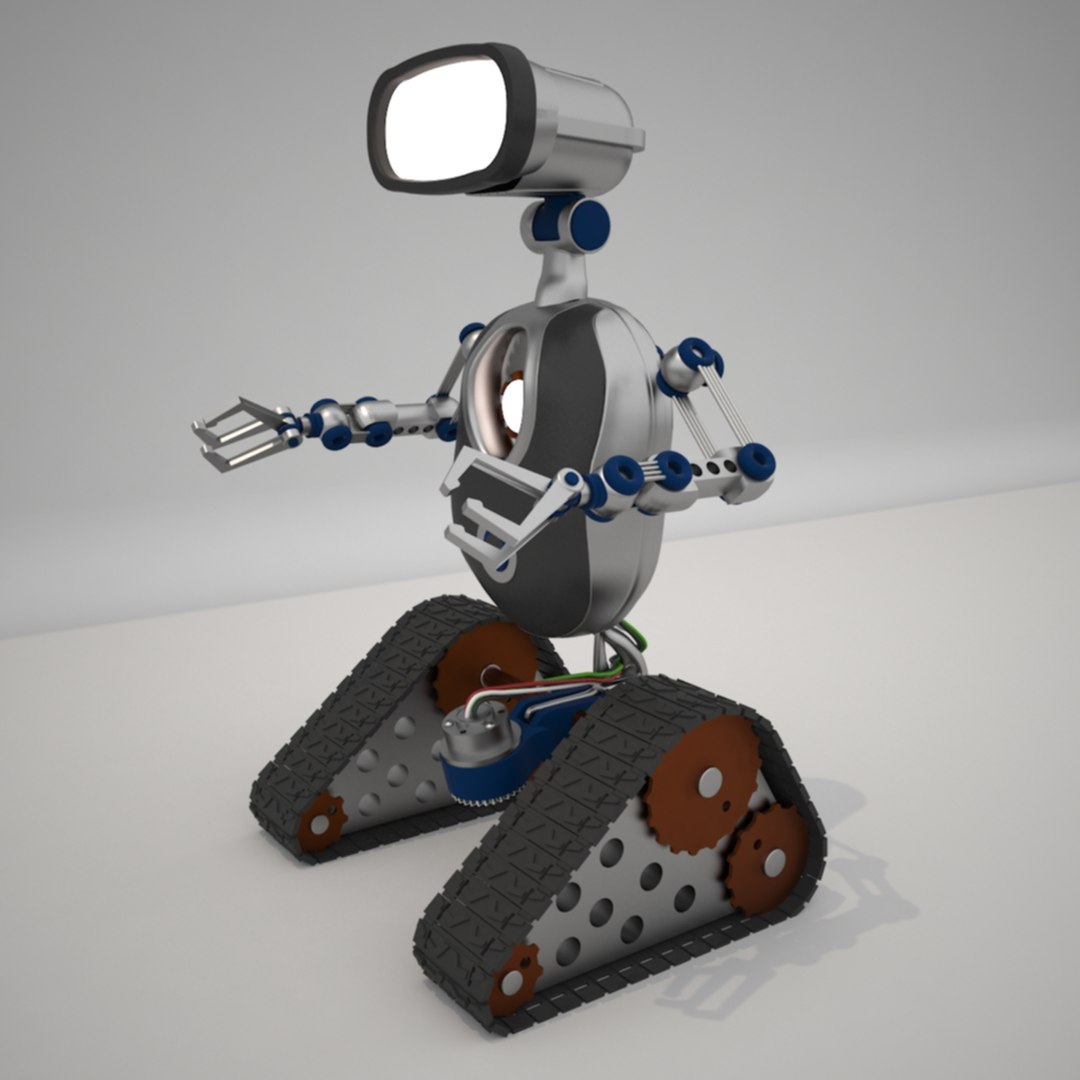 3d Lamp Robot