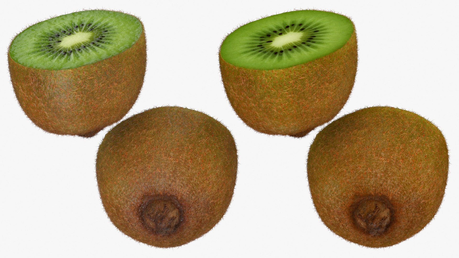 3D Kiwi Collection 2 Model - TurboSquid 2267920