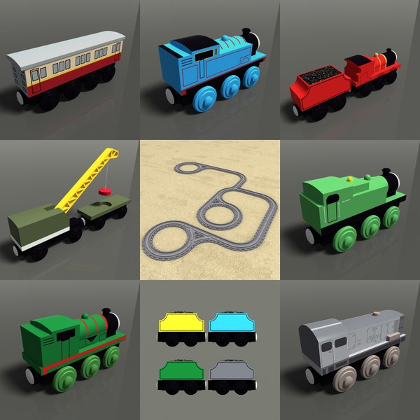 Thomas The Tank Engine 3D Models for Download | TurboSquid