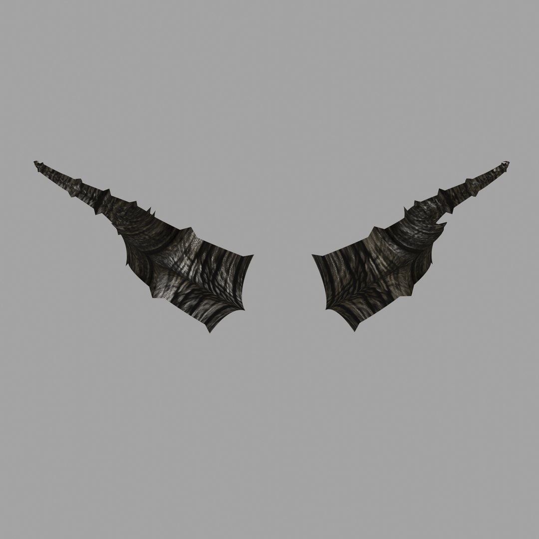 Demon Horns 3D Model - TurboSquid 1485025