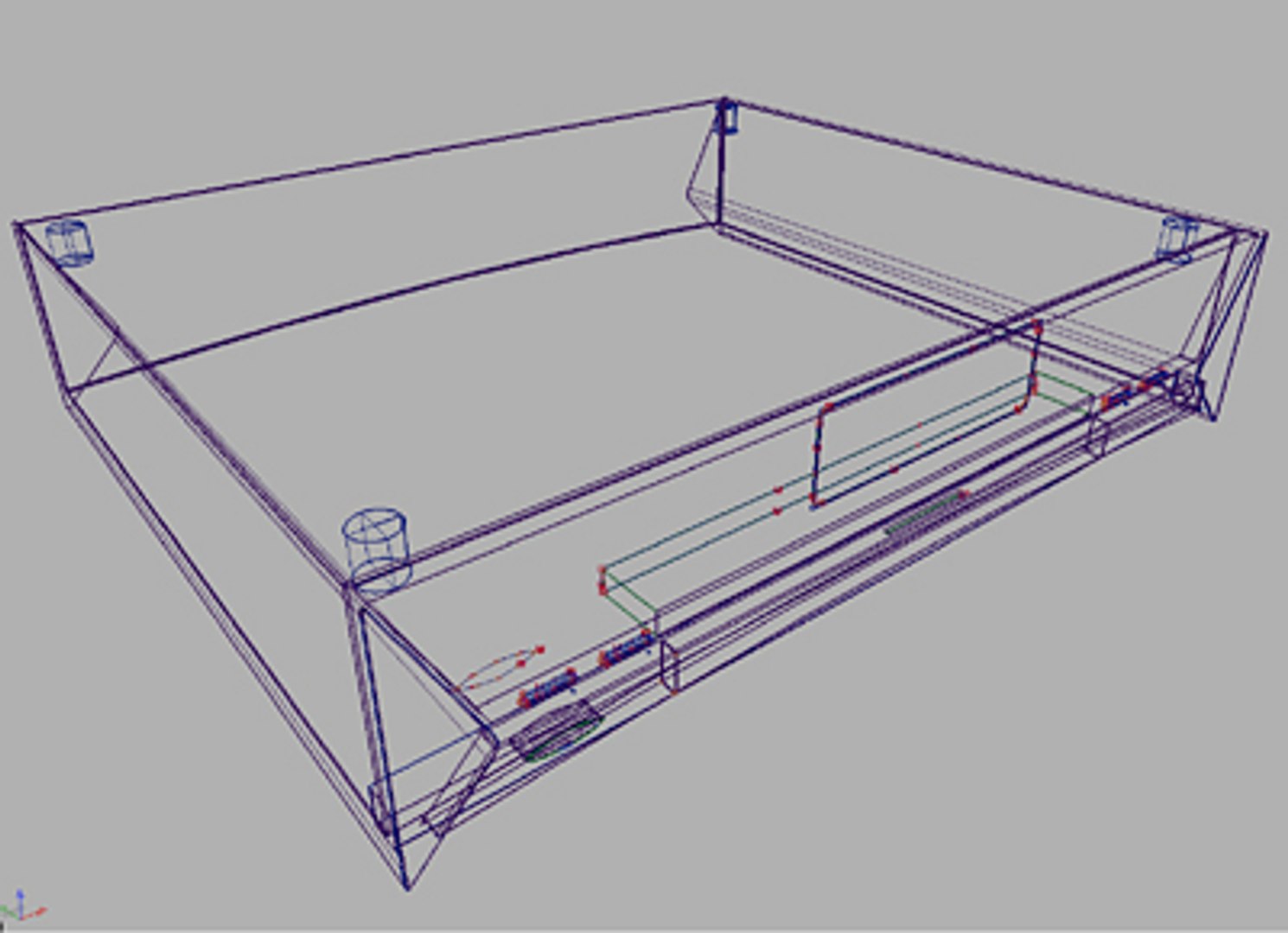 dvd player studiotools 3d model