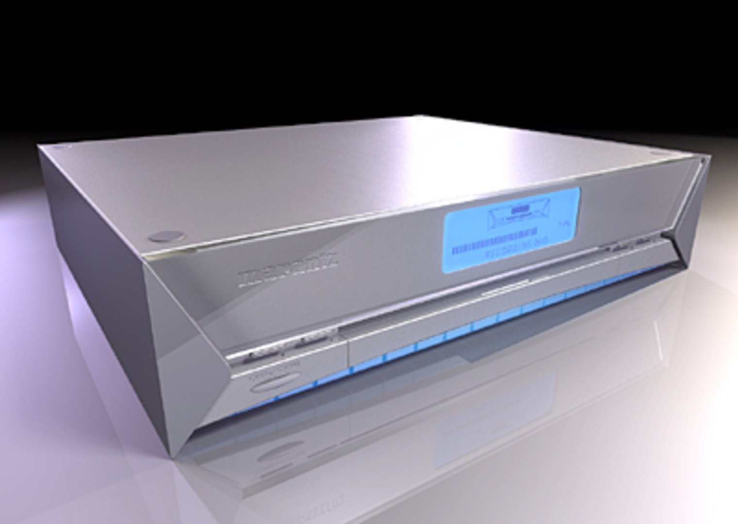 dvd player studiotools 3d model