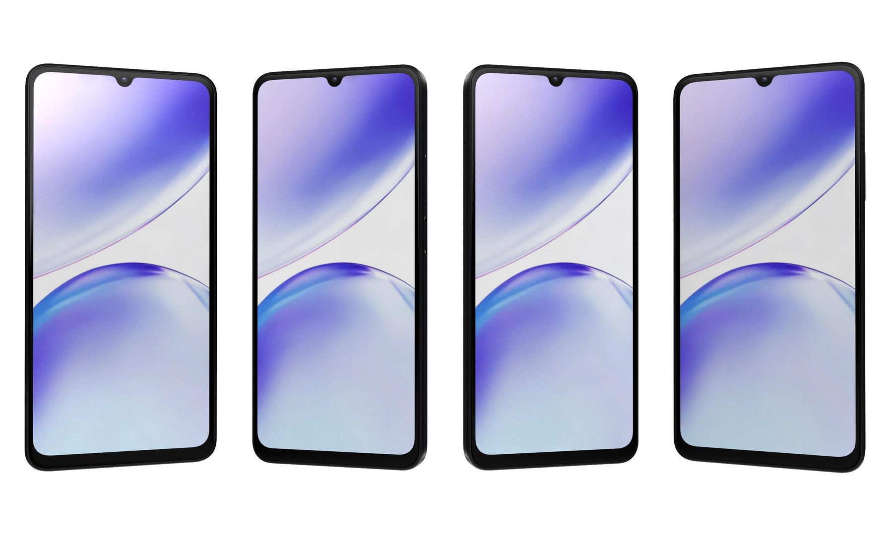 3D Realme Narzo N53 Black And Yellow model - TurboSquid 2073608