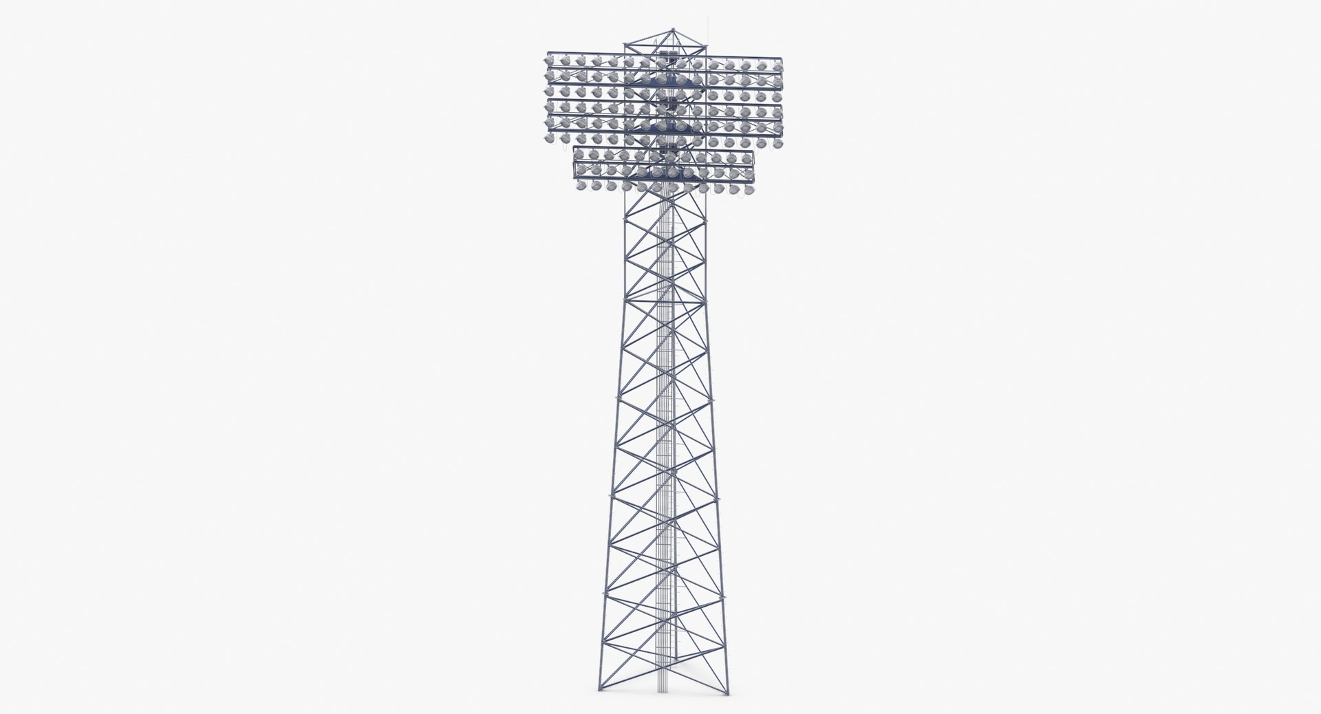 Stadium Lights Lit 3D Model - TurboSquid 1479052