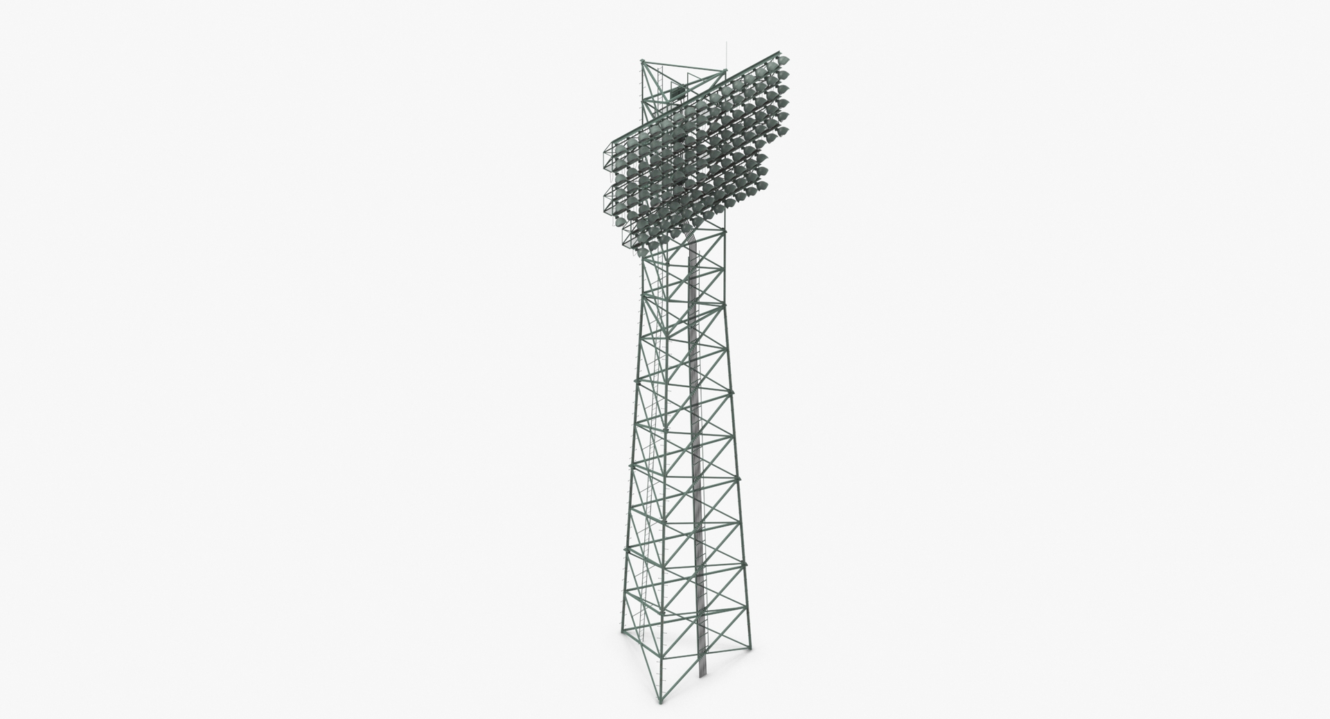 Stadium Lights Lit 3D Model - TurboSquid 1479052