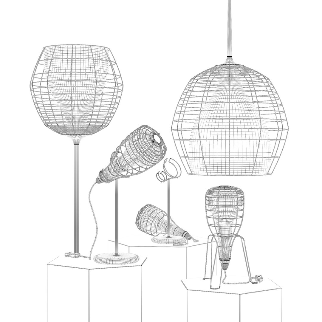 3D Light Cage Model - TurboSquid 1340730