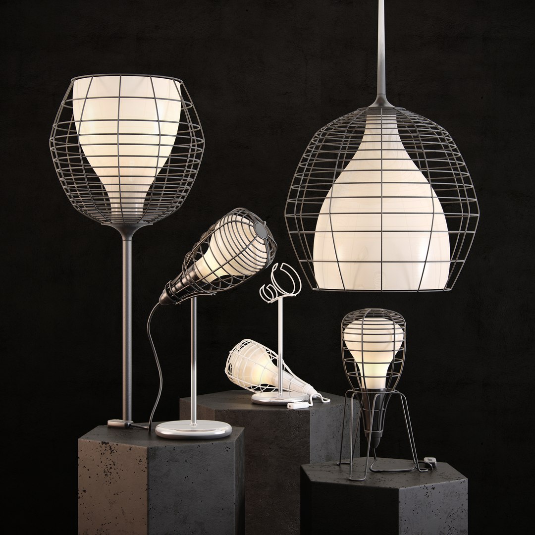 3D Light Cage Model - TurboSquid 1340730