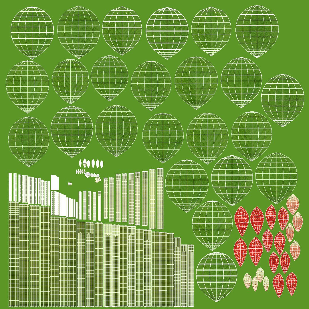3D strawberry plant ripe unripe - TurboSquid 1624005