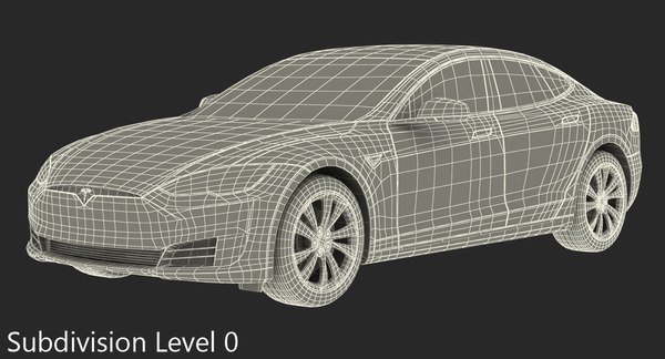 3D tesla cars s model - TurboSquid 1192461