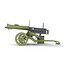 m1910 maxim machine gun 3d max