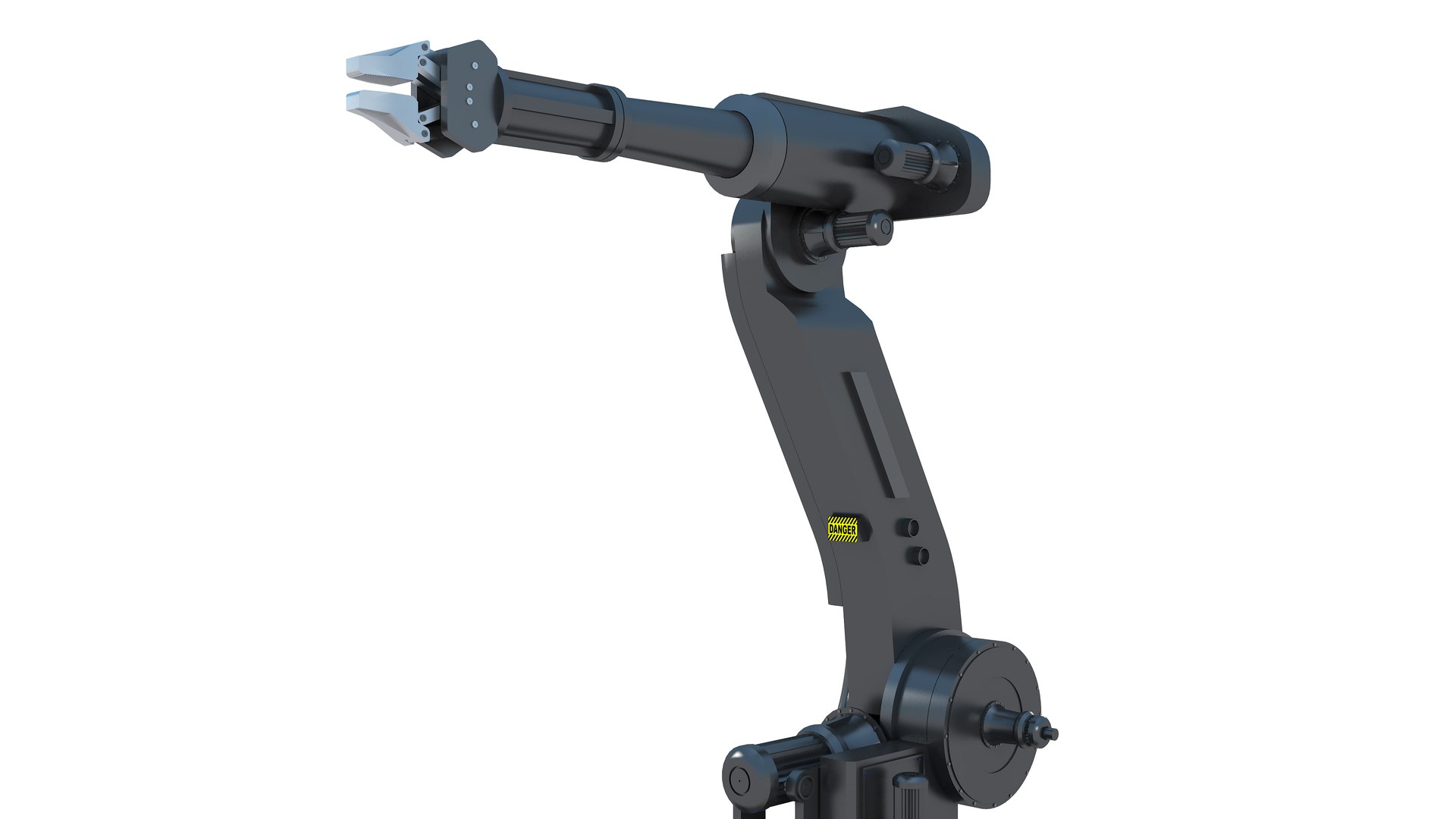 3D Robotic Arm - Black Model - TurboSquid 1923041