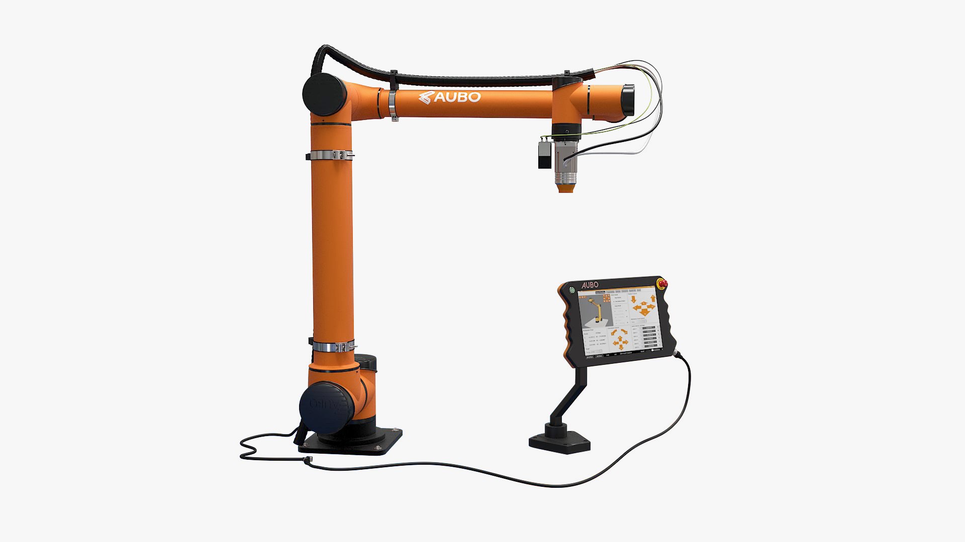 AUBO Robot With Magnet Gripper Tool 3D - TurboSquid 2357221