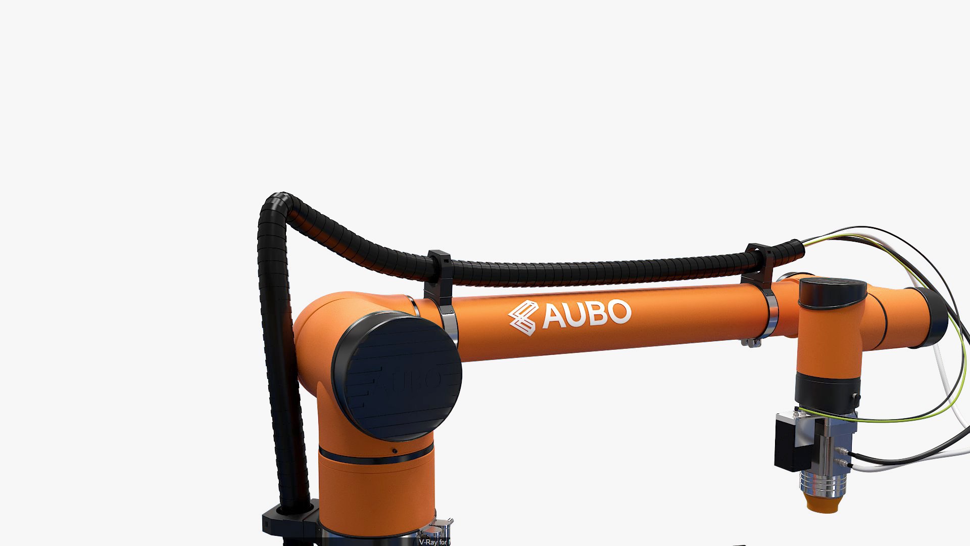 AUBO Robot With Magnet Gripper Tool 3D - TurboSquid 2357221