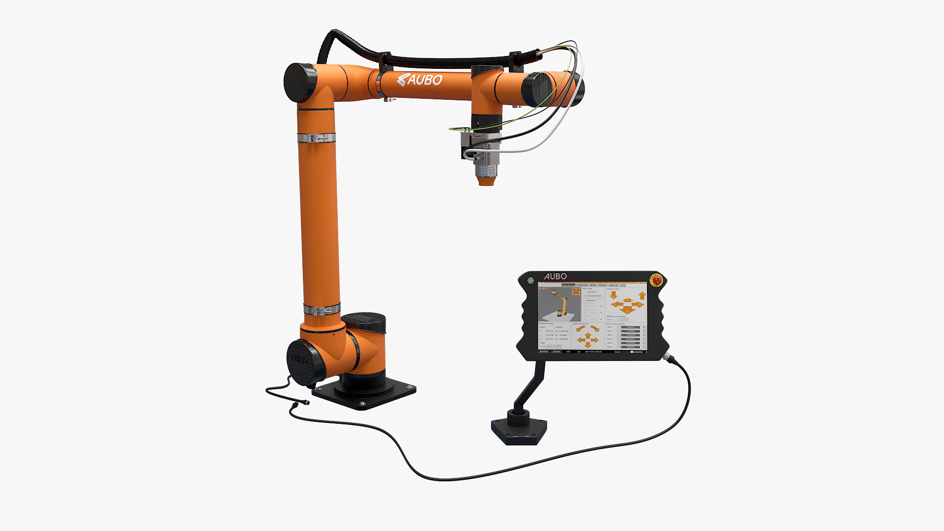 AUBO Robot With Magnet Gripper Tool 3D - TurboSquid 2357221