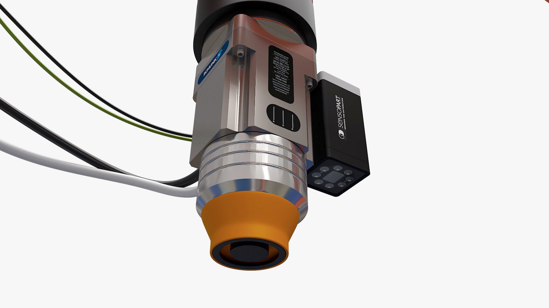 AUBO Robot With Magnet Gripper Tool 3D - TurboSquid 2357221