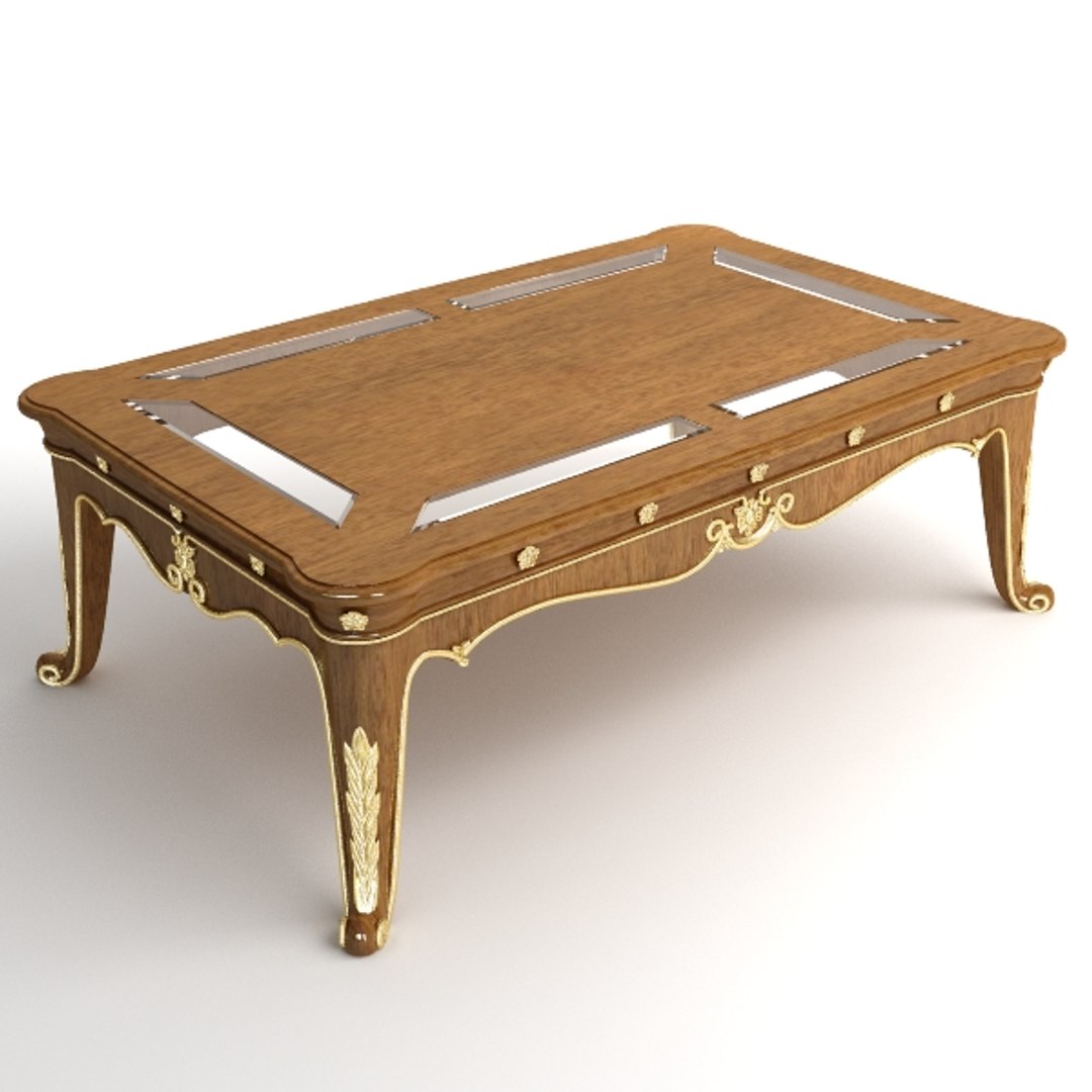 3d model table antique