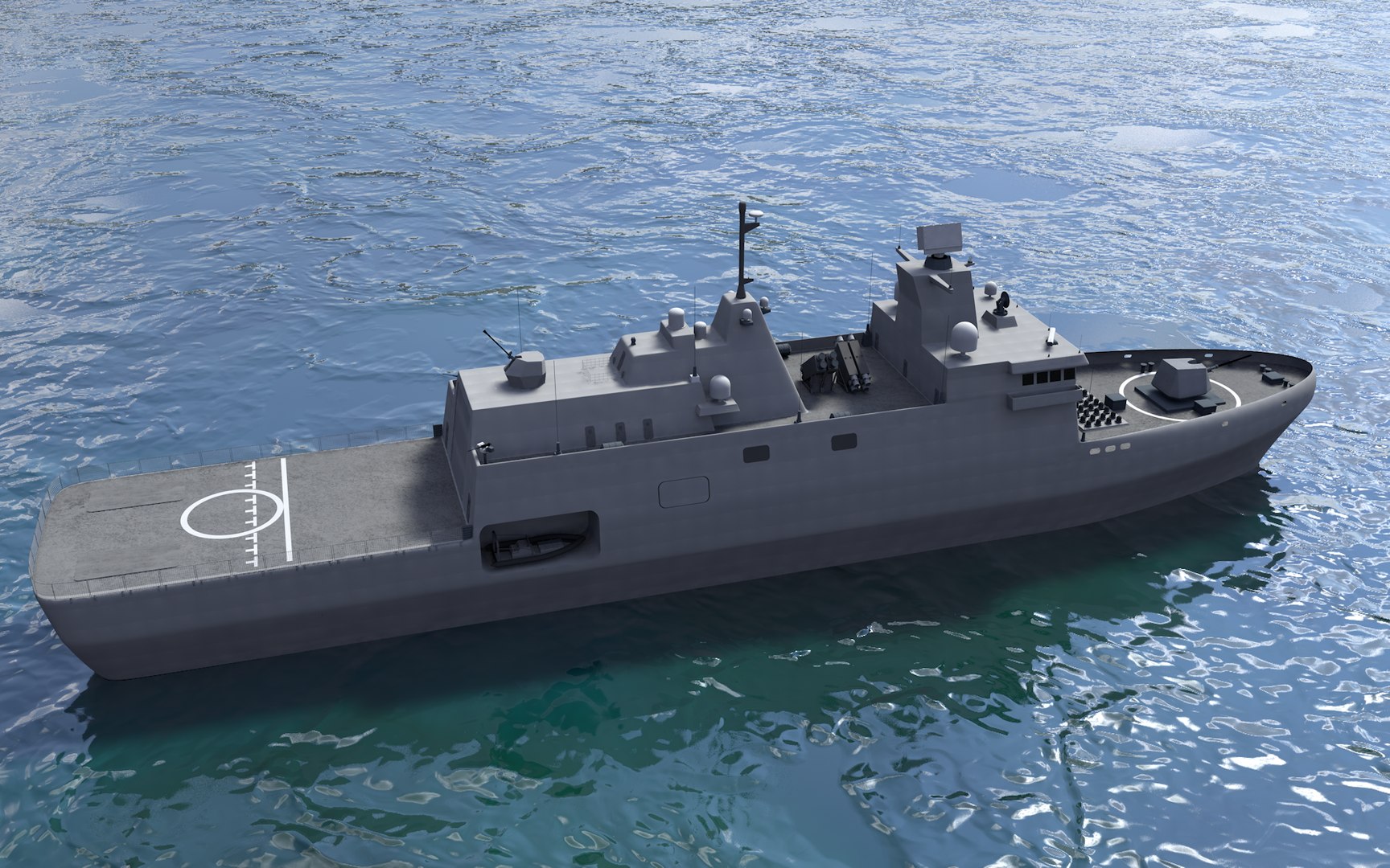 3D F 200 Frigate - Tamandare Class Model - TurboSquid 2167835