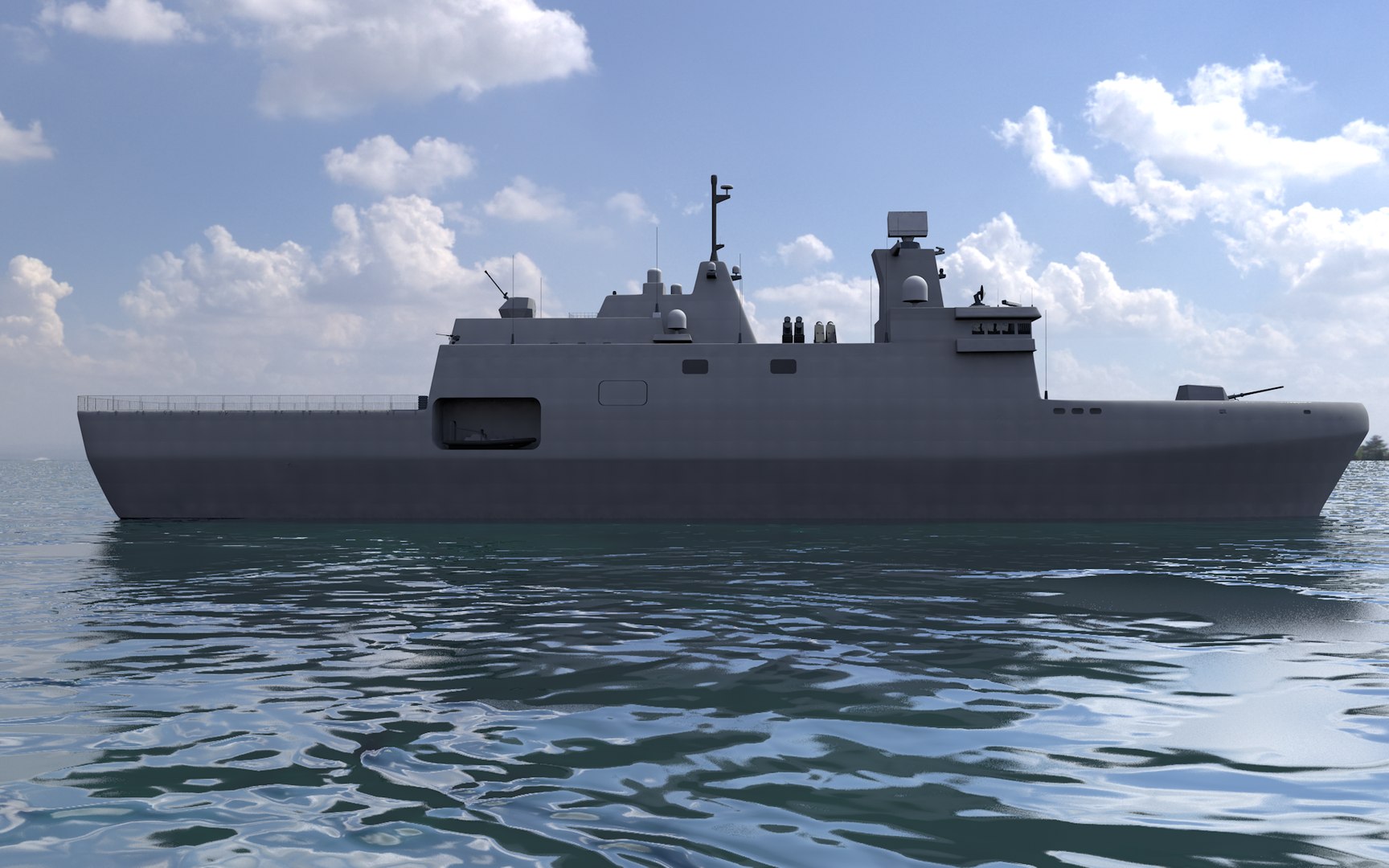 3D F 200 Frigate - Tamandare Class Model - TurboSquid 2167835