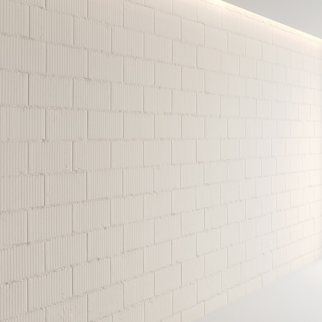 Block Wall Set 02 3D Model - TurboSquid 1724695