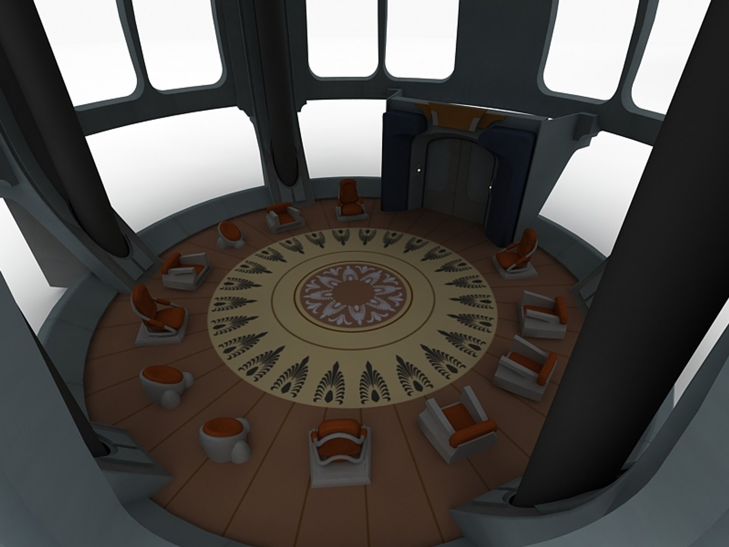 Star Wars Architecture Sci-fi Building 3D Model - TurboSquid 1642216