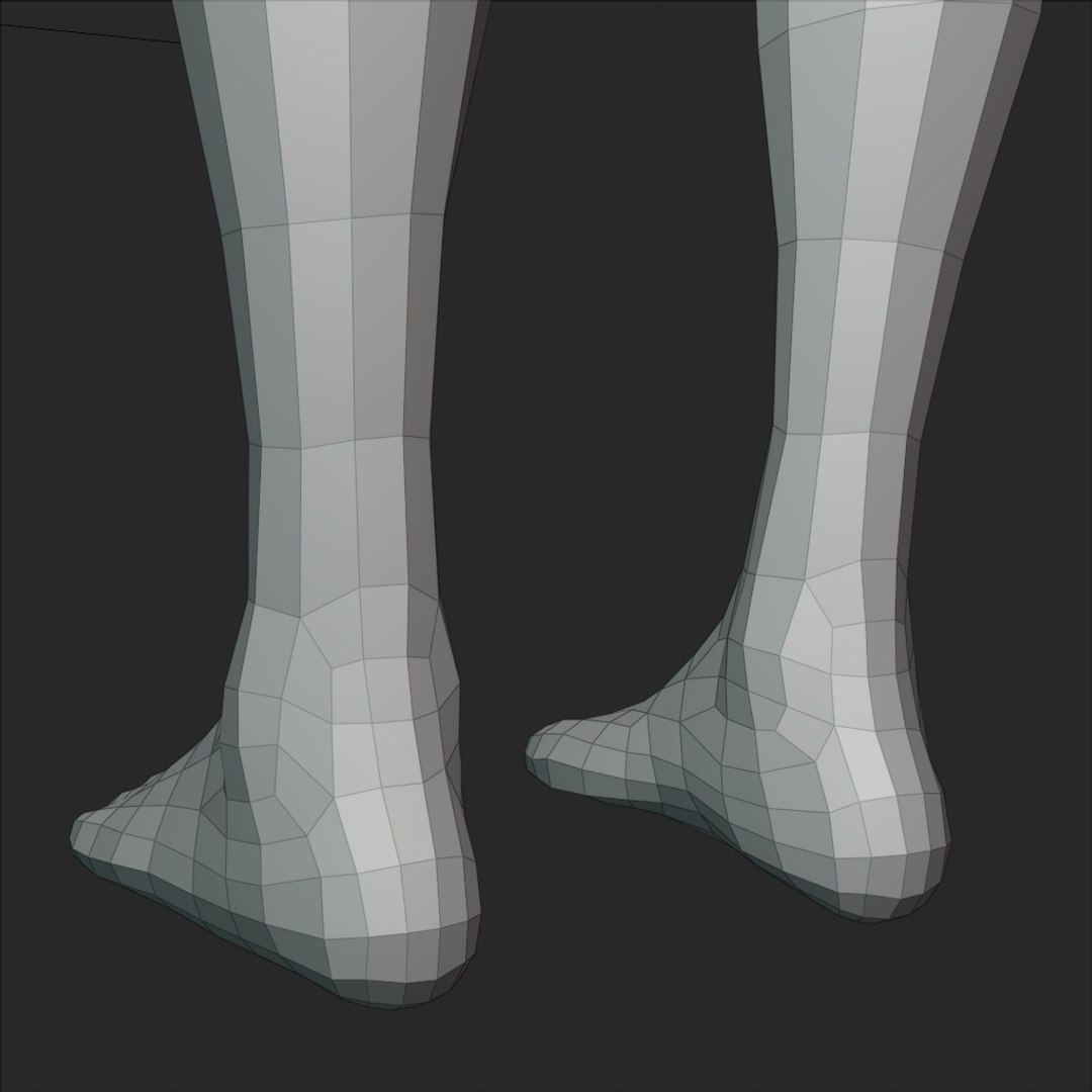 Simple Male Basemesh Mesh Character Model - TurboSquid 1376112