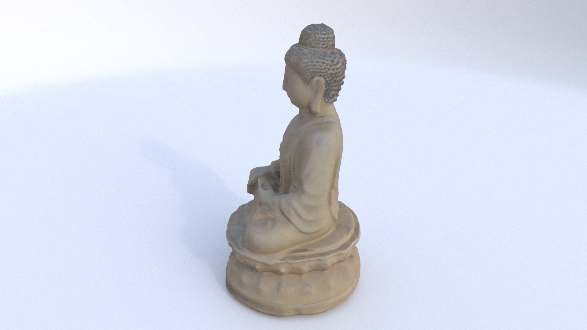 3D Buddha Sculture 3 Models Model - TurboSquid 2331584