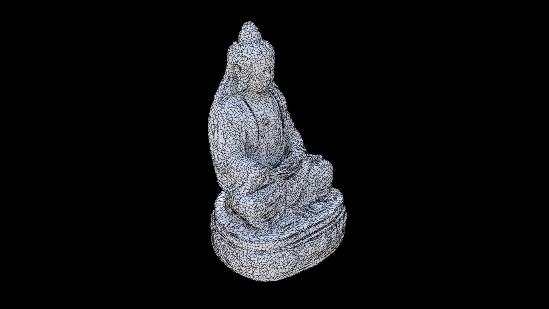3D Buddha Sculture 3 Models Model - TurboSquid 2331584