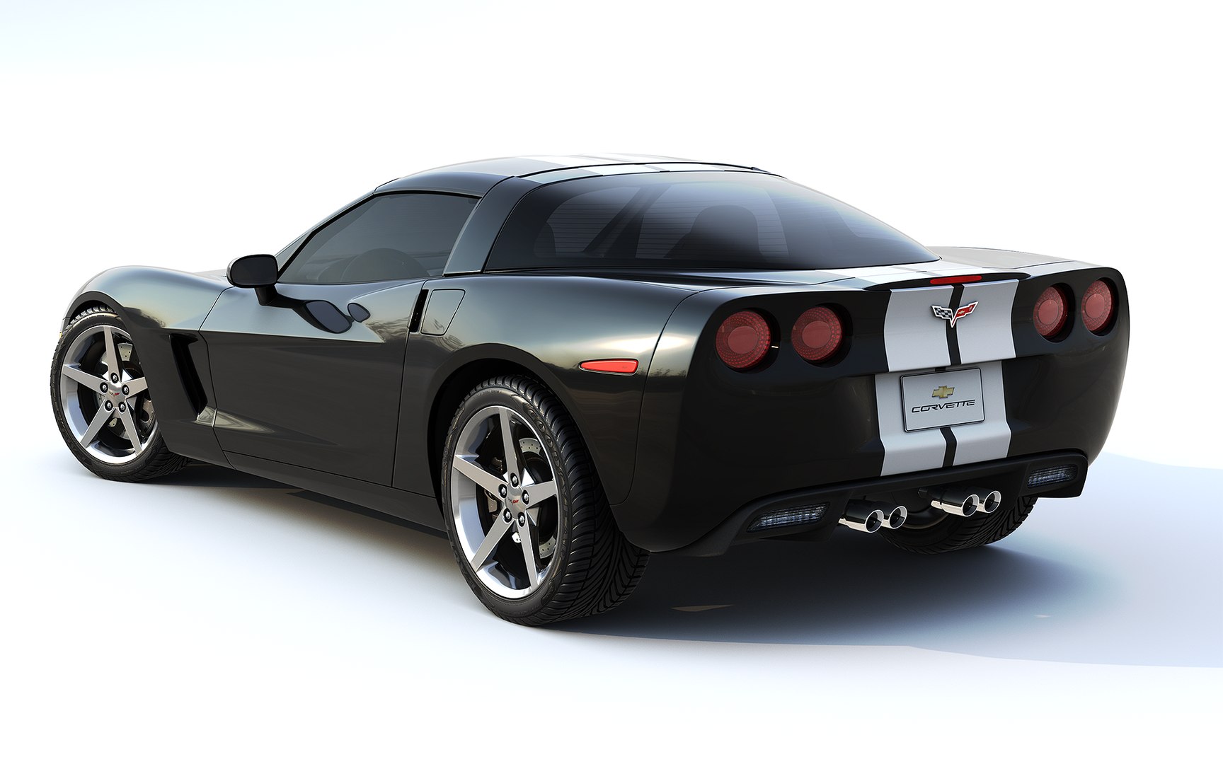 Chevrolet Corvette C6 3D - TurboSquid 1911218