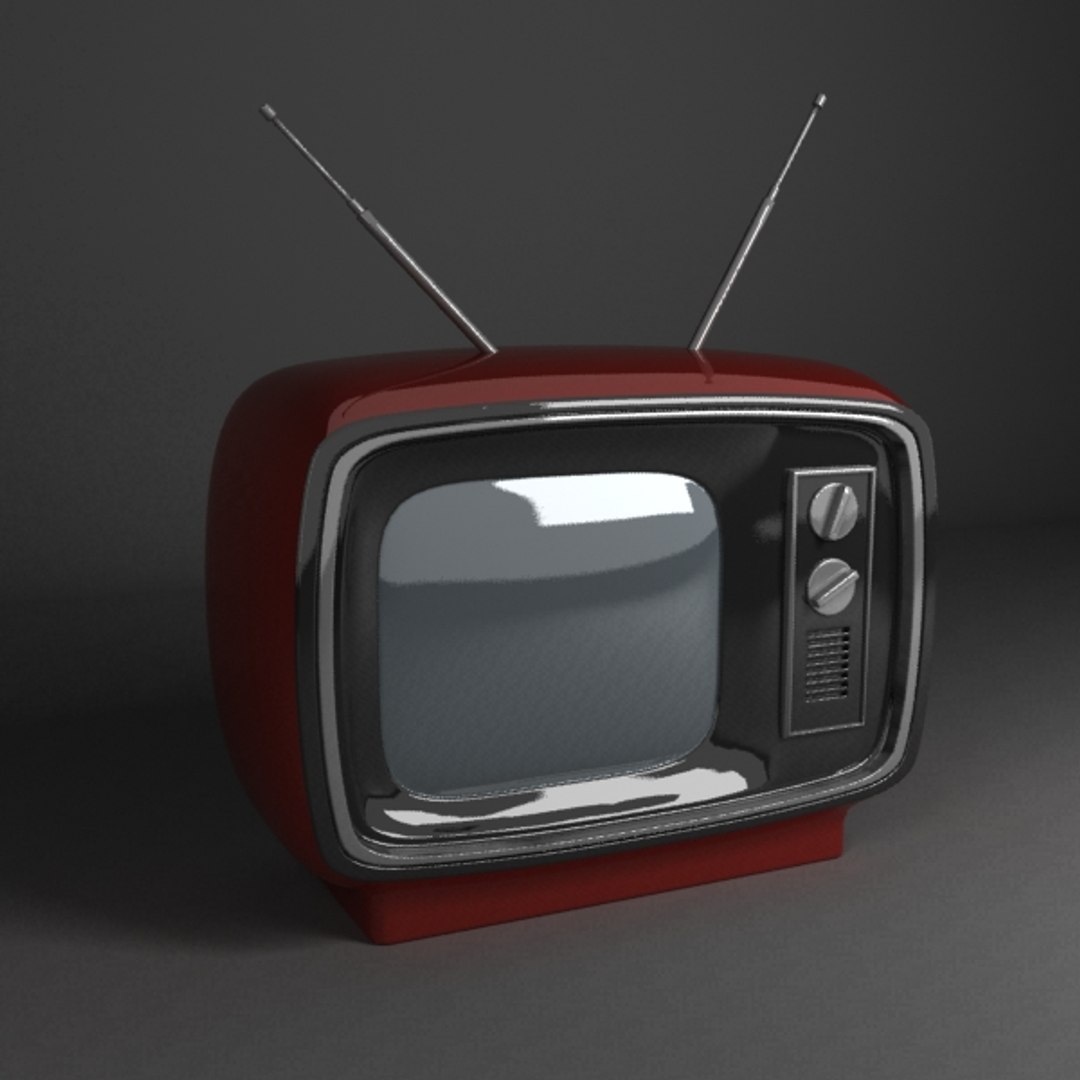3ds Max Retro Tv