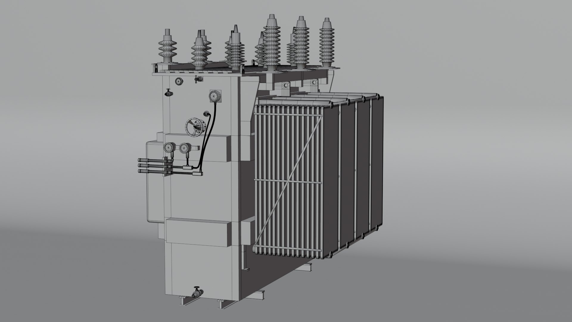 3D Half Power Transform Model - TurboSquid 2203971