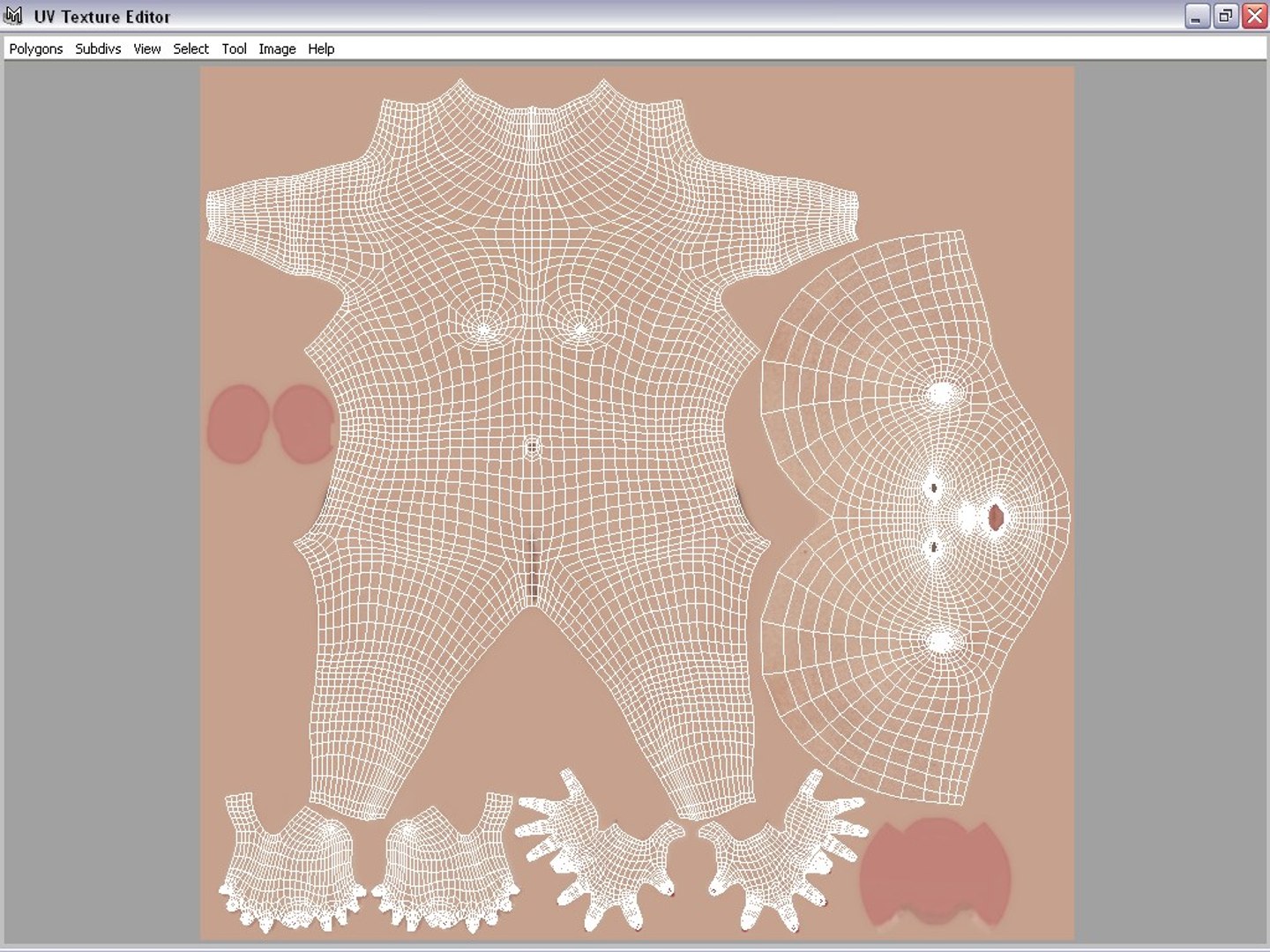 Female Character Sasha 3d Model
