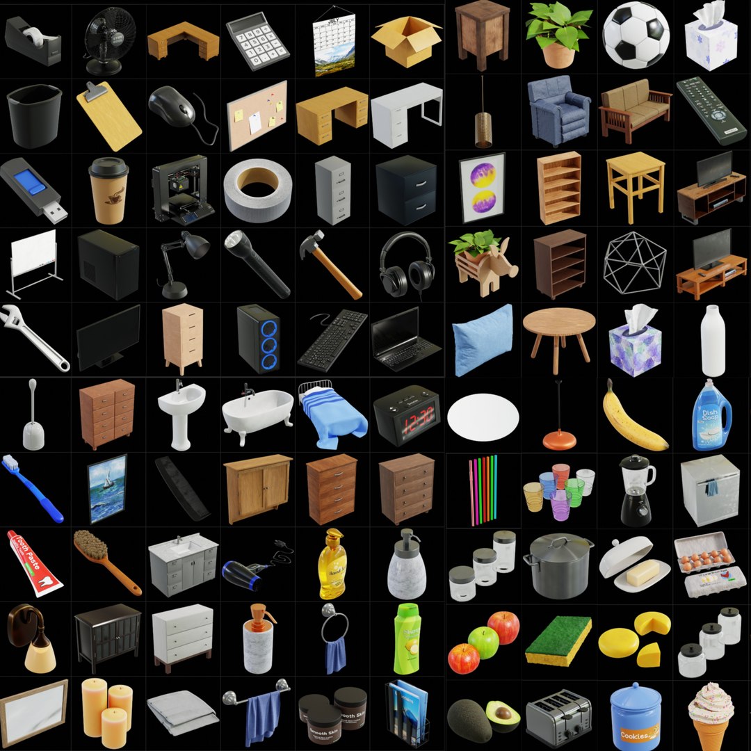 3D Furniture And Home Asset Pack Blender - TurboSquid 2083328