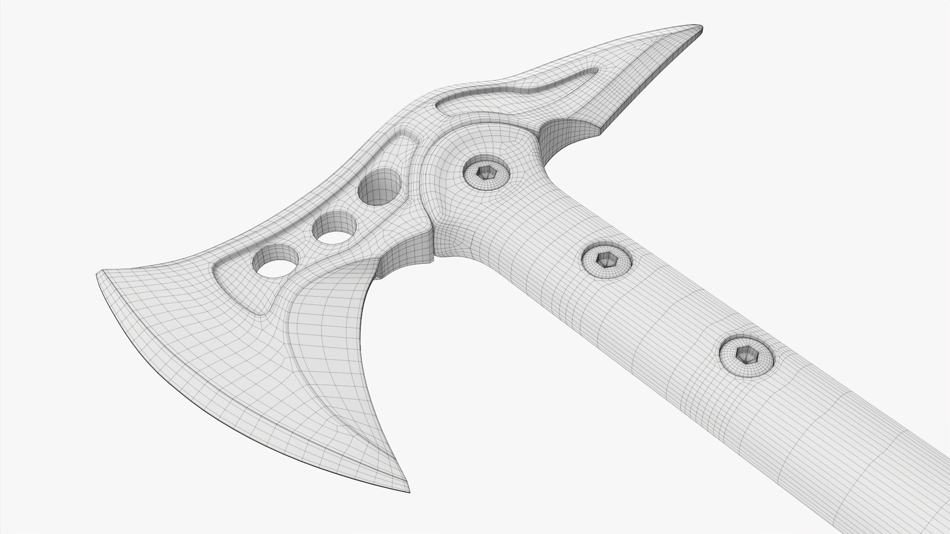 Tomahawk Axe Tactical Model - TurboSquid 1856899
