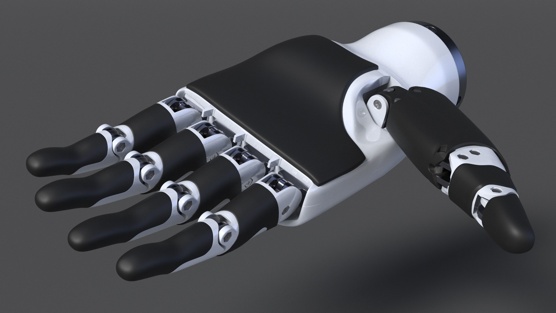 3D Dexterous Robotic Hand Left - TurboSquid 2328302