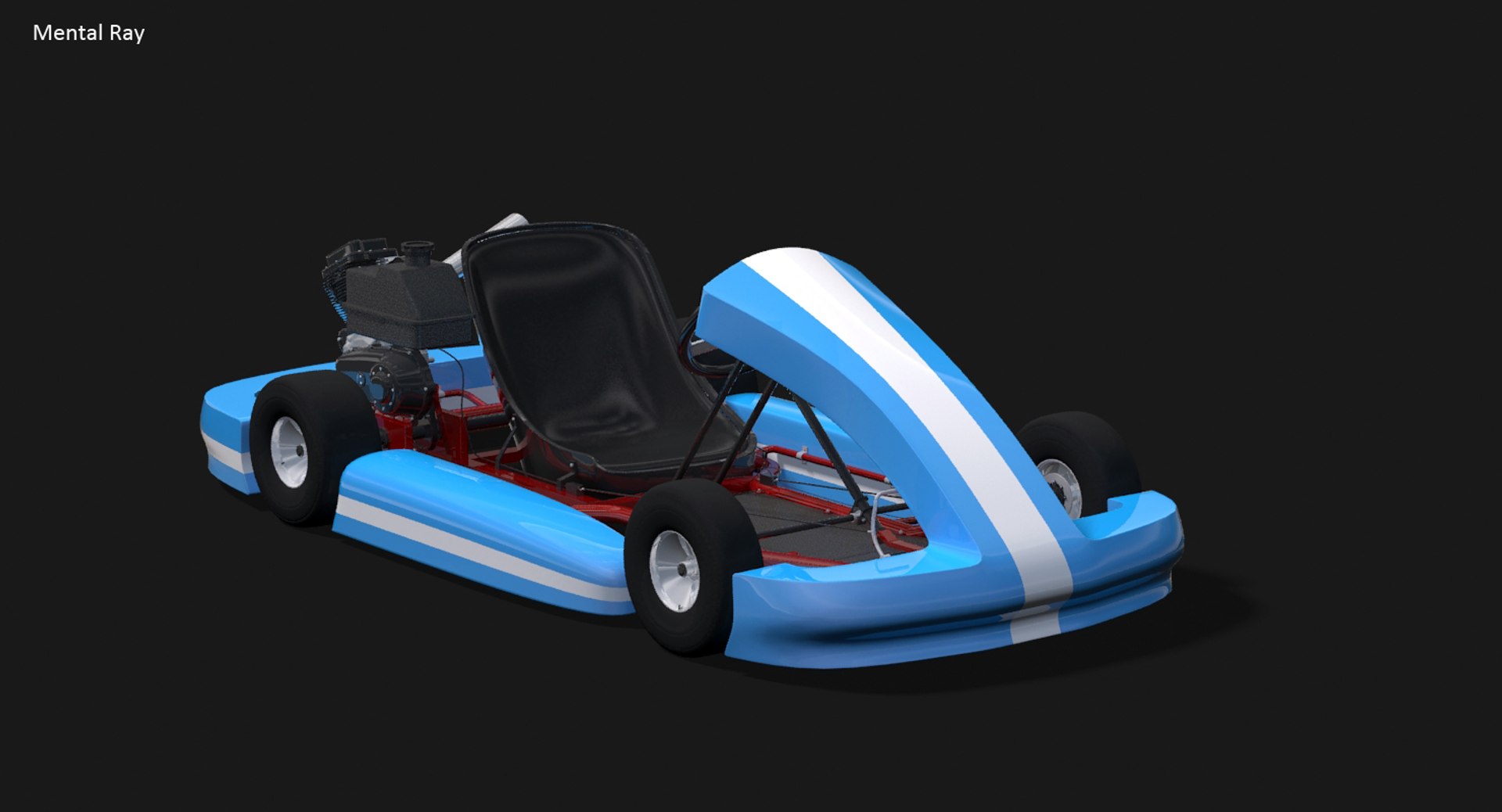 3d Model Of Racing Kart