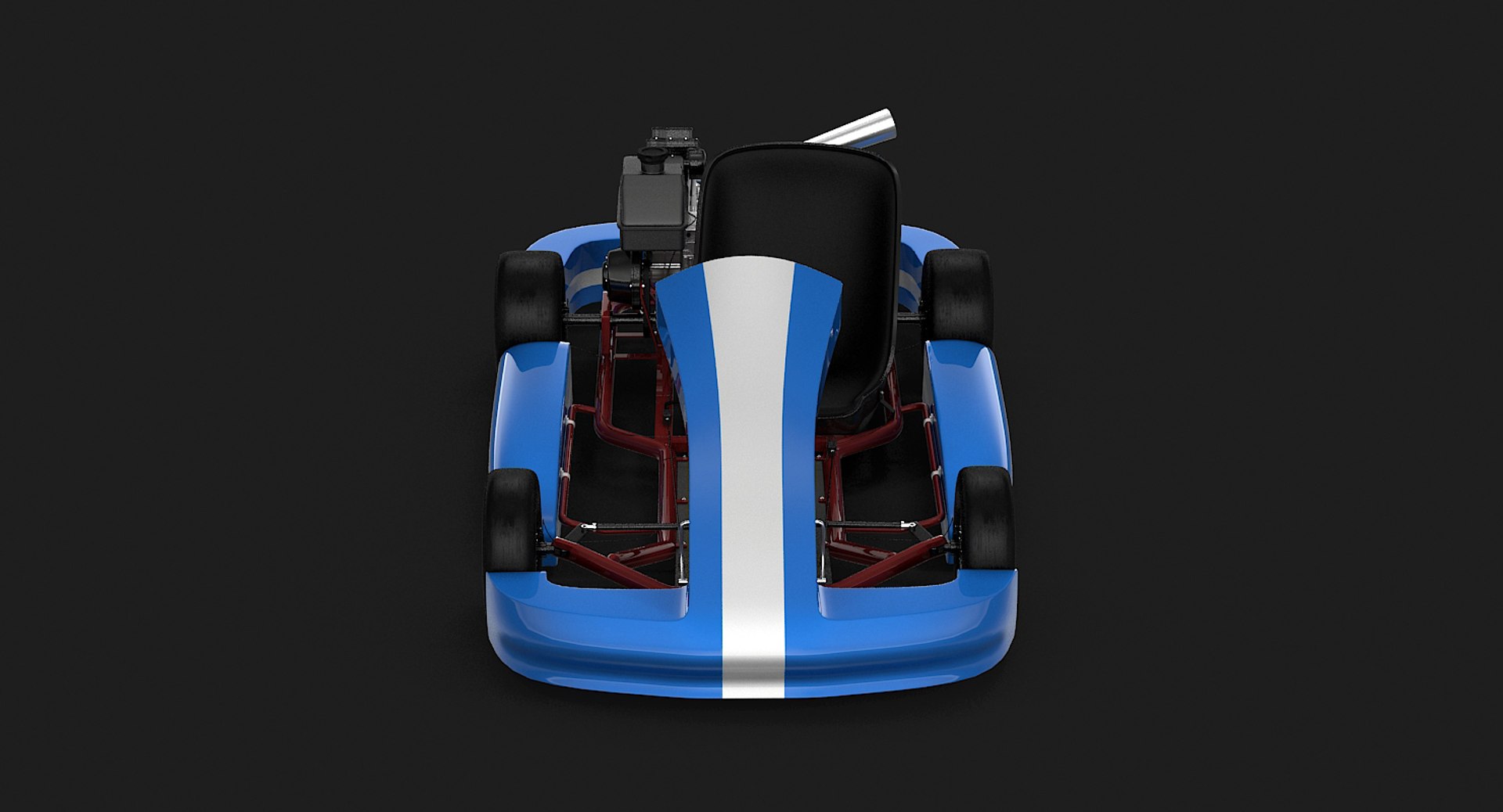 3d Model Of Racing Kart