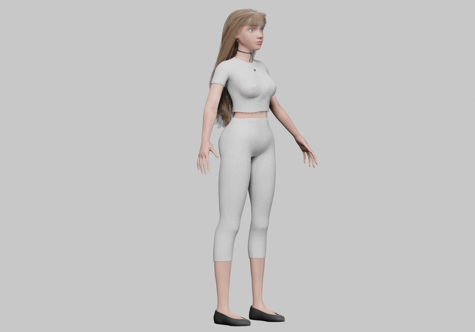 3D Basic Sweet Woman V30723 - TurboSquid 2266773