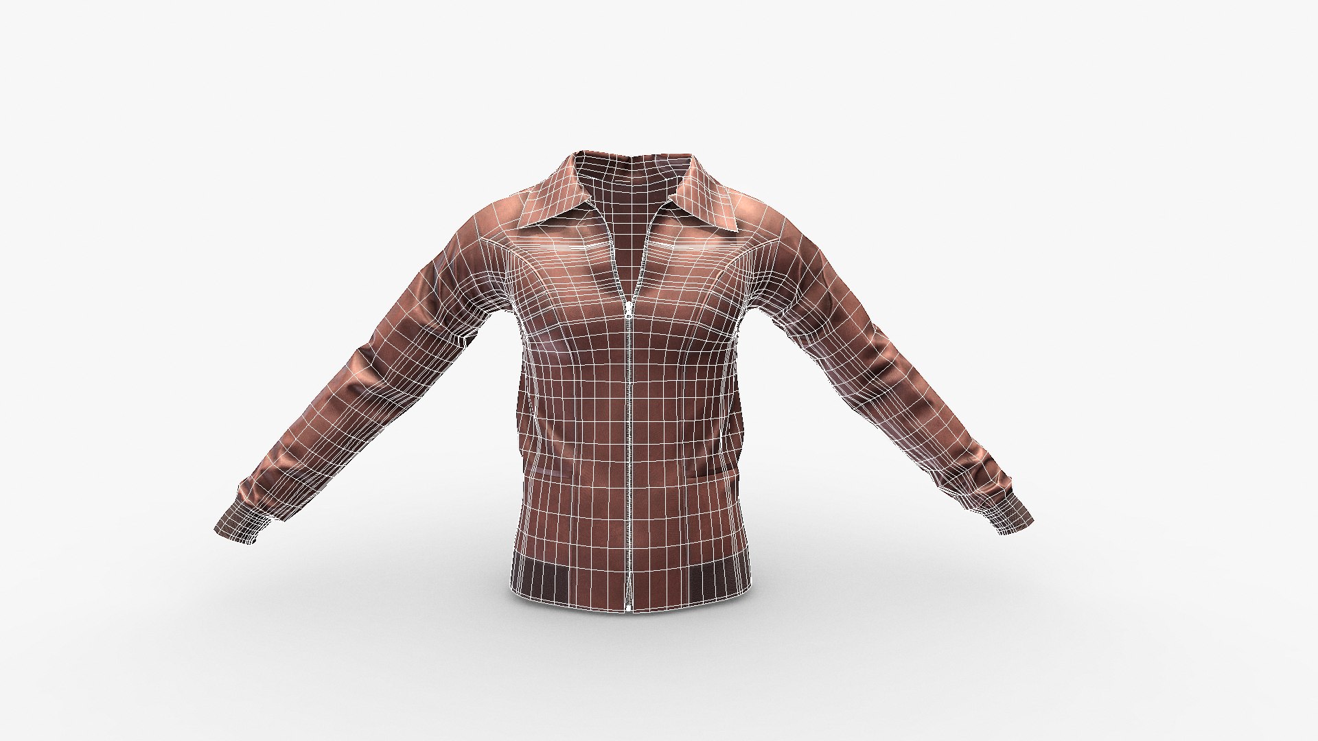 3D Model Leather Jacket - TurboSquid 2167578