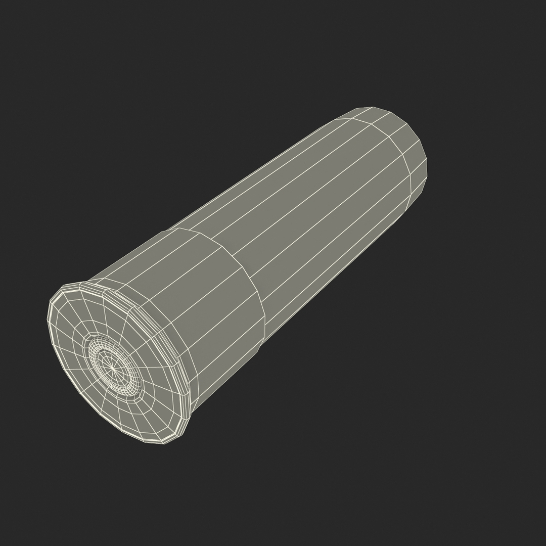 Shotgun Shell 3d Model